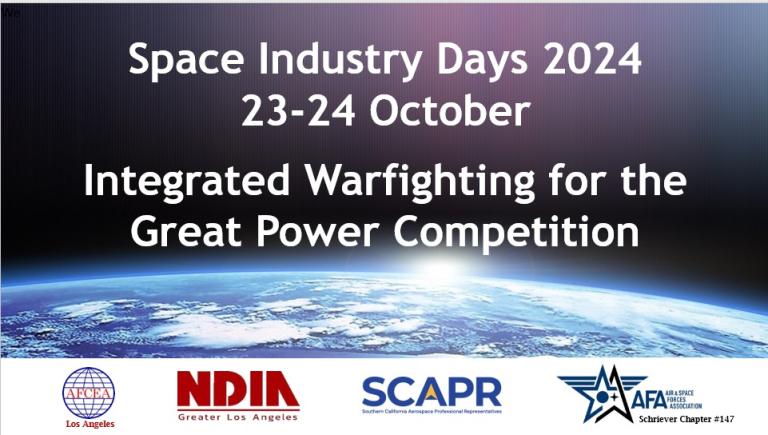 Los Angeles Chapter Space Industry Days | AFCEA International