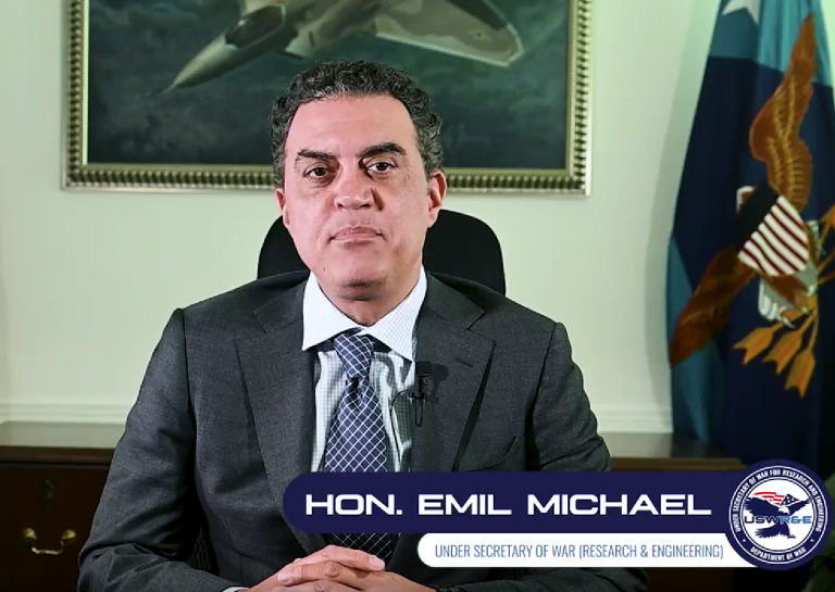 Under Secretary of War for Research and Engineering Outlines 6 Critical ...